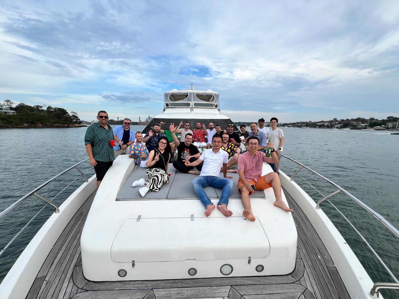 Netcorp finishing up a massive 2024 cruising around the harbor